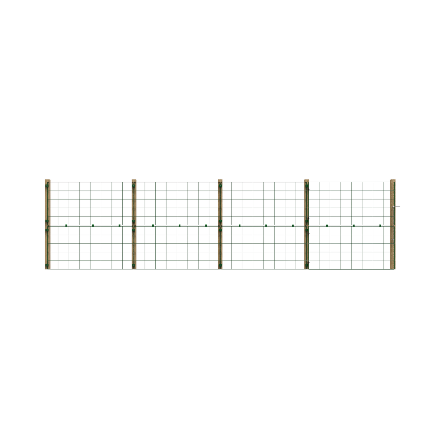1m High Outdoor Mesh Panel Fence – Ideal for All Dogs – Conka