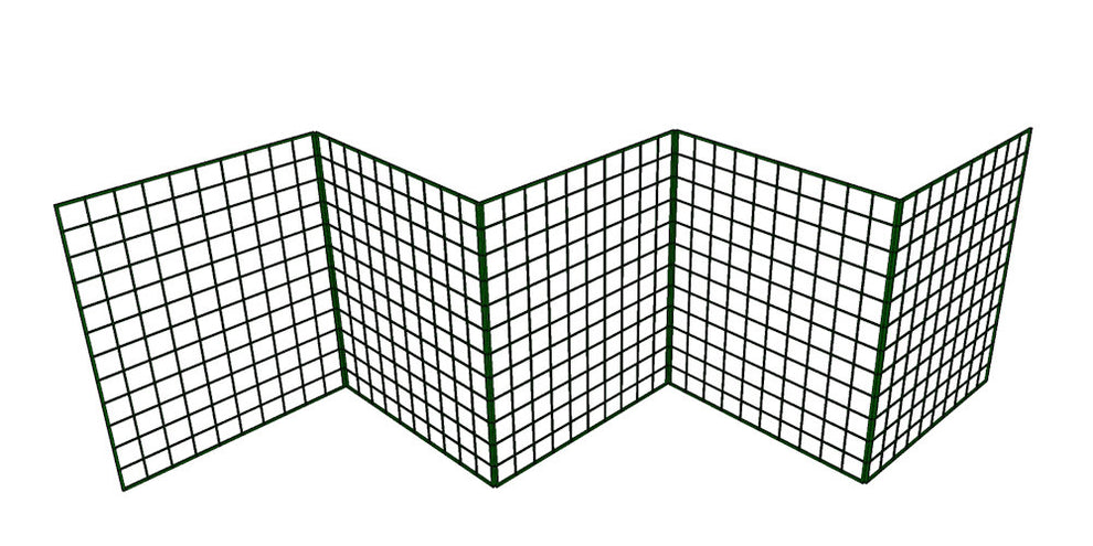 60cm High - 50mm Mesh - Caravan, Motorhome, Tent, Pitch Dog Fencing – Conka