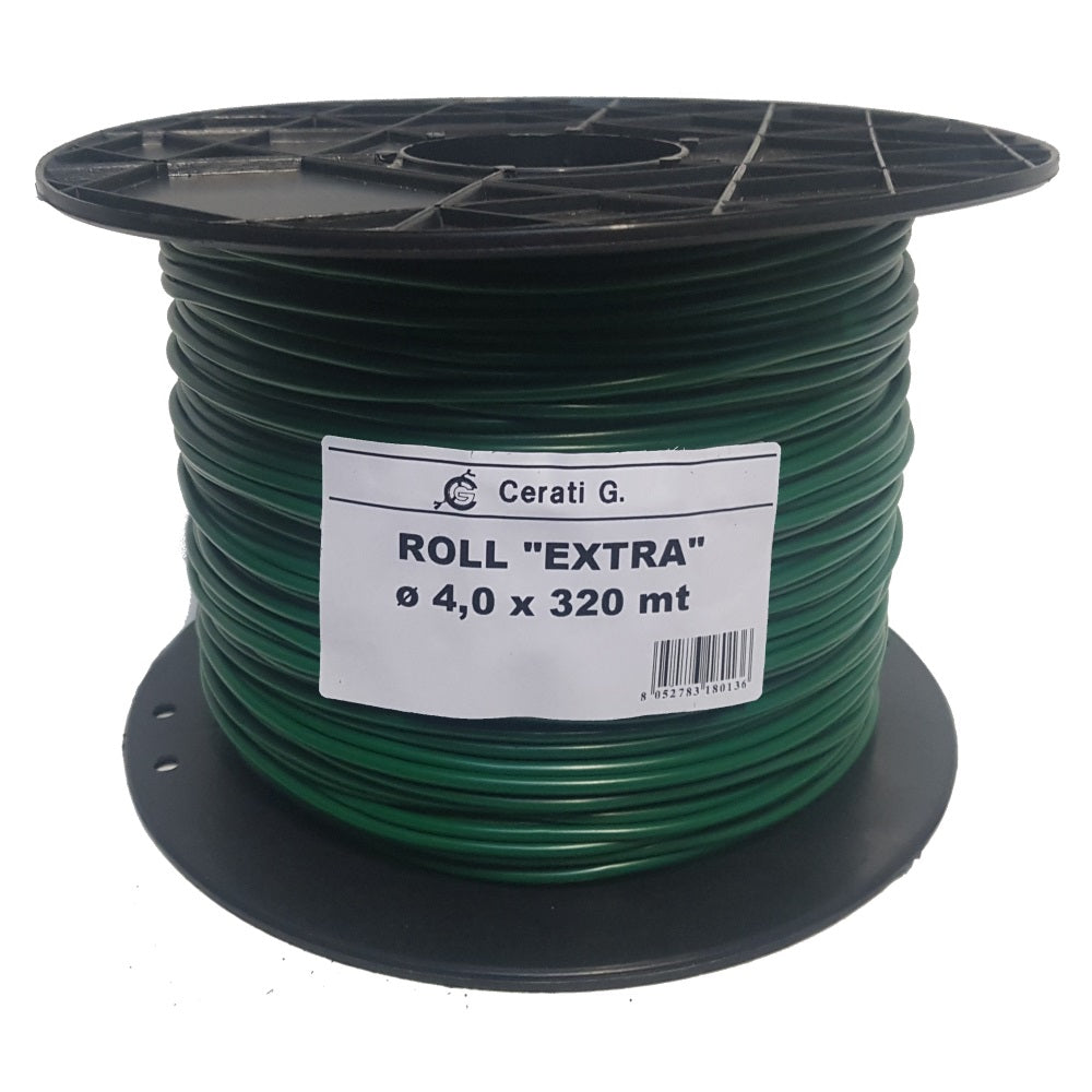 Green Plastic Tying Tube 4mm x 320m – Conka